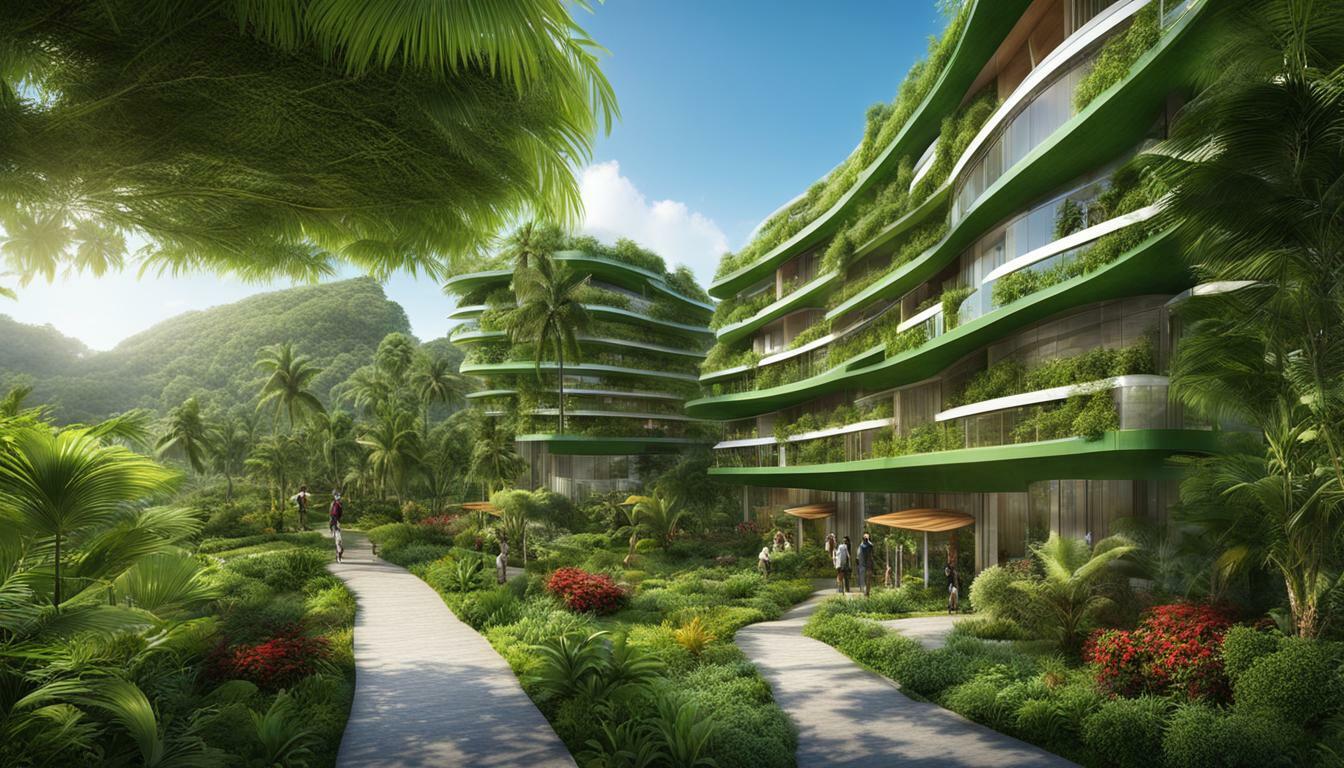 Jamaica Green Building History